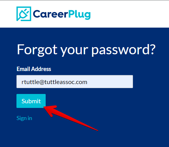 Changing email or password