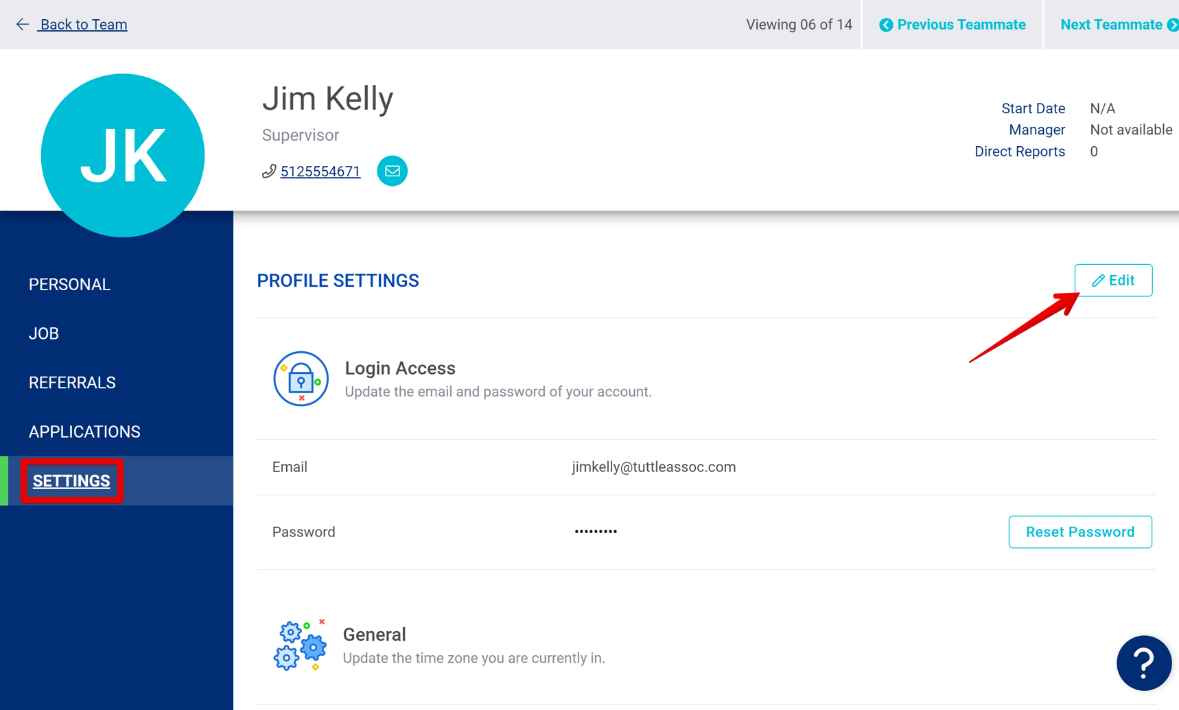 Managing notification settings