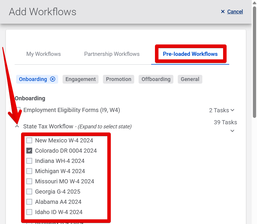 Onboarding and Team Management: Required Onboarding Forms
